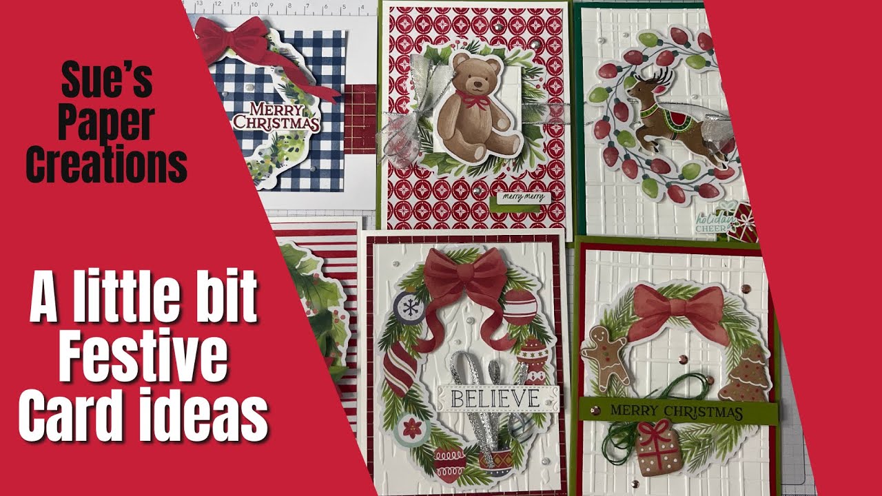 6 Christmas Wreaths : A Little Bit Festive - YouTube