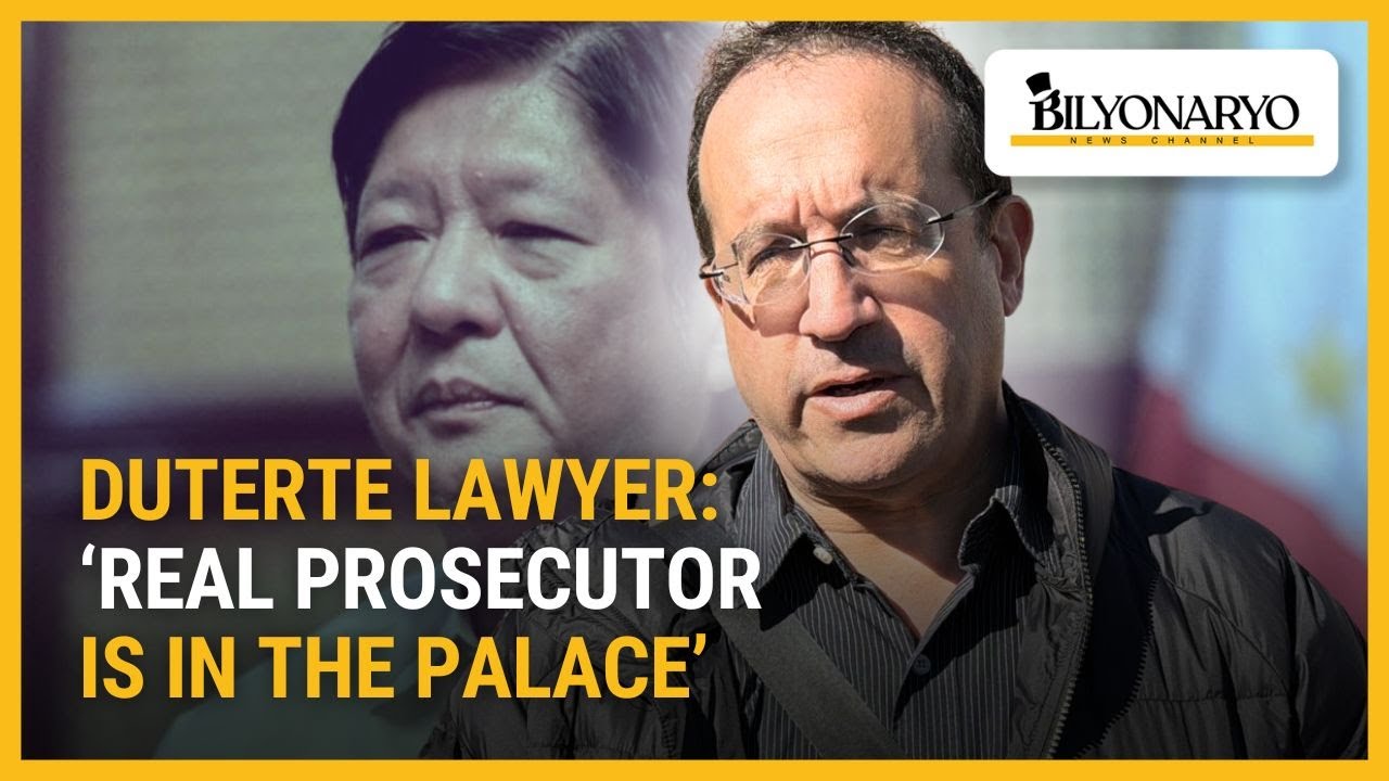 Duterte lawyer: ‘Real prosecutor is in the palace’ | Newsfeed Weekend ...