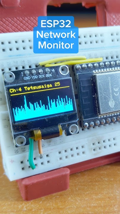 ESP32 Network monitor #arduinoproject #arduino #iot #arduinotutorial #robotics #diy #electronics ...