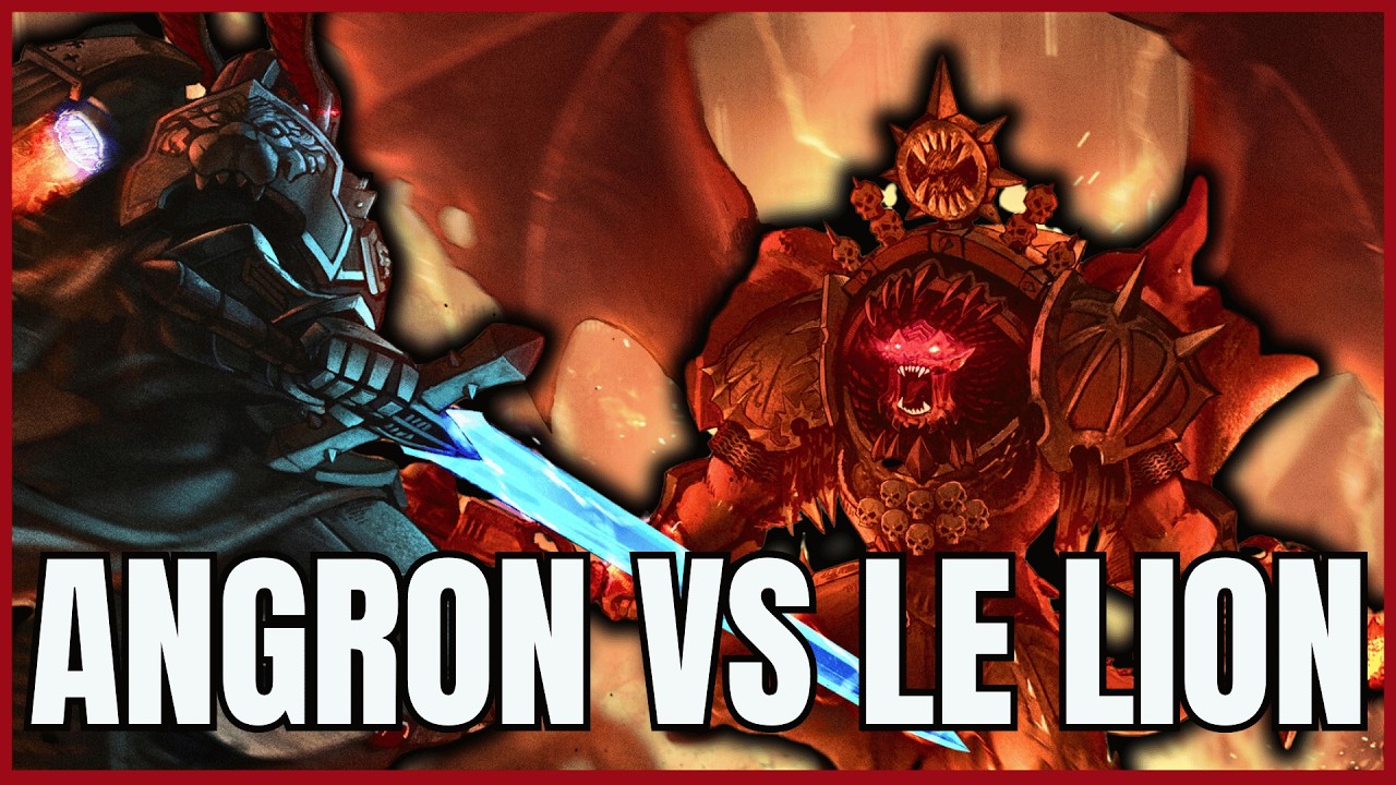 Le Lion contre Angron Expliqué ! Warhammer 40k Lore - YouTube