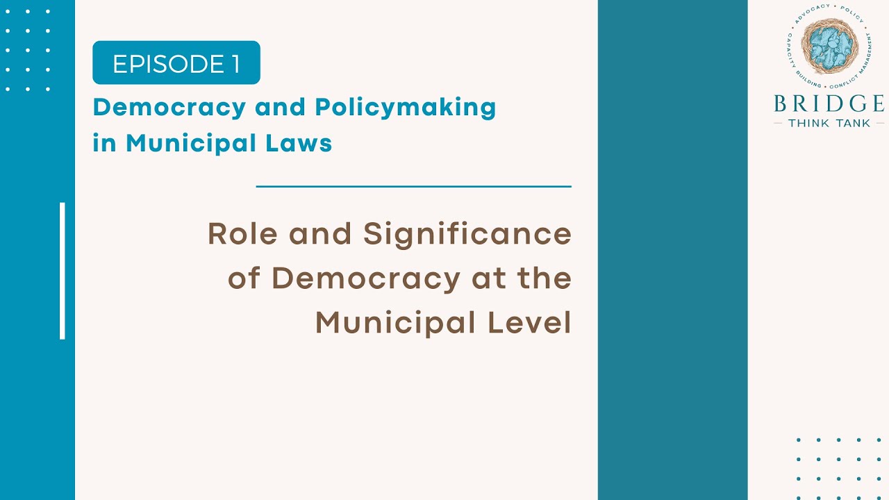 Role & Significance of Democracy at the Municipal Level - YouTube