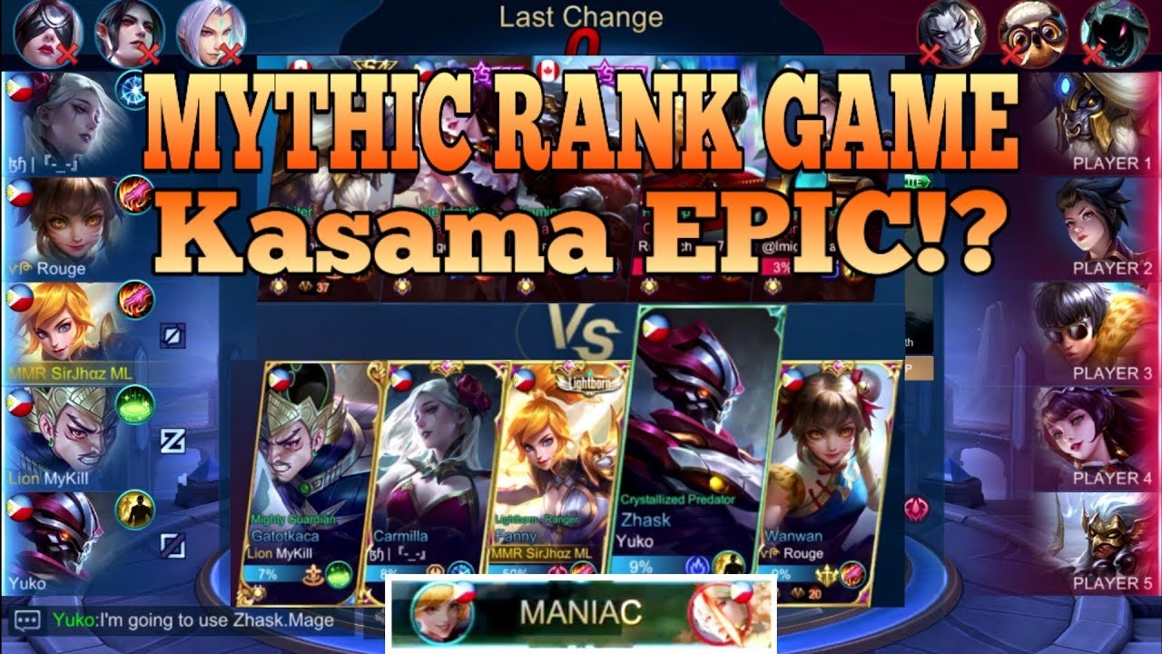 What Happen in Match Making? Epic, Legend and Mythic at the same rank ...