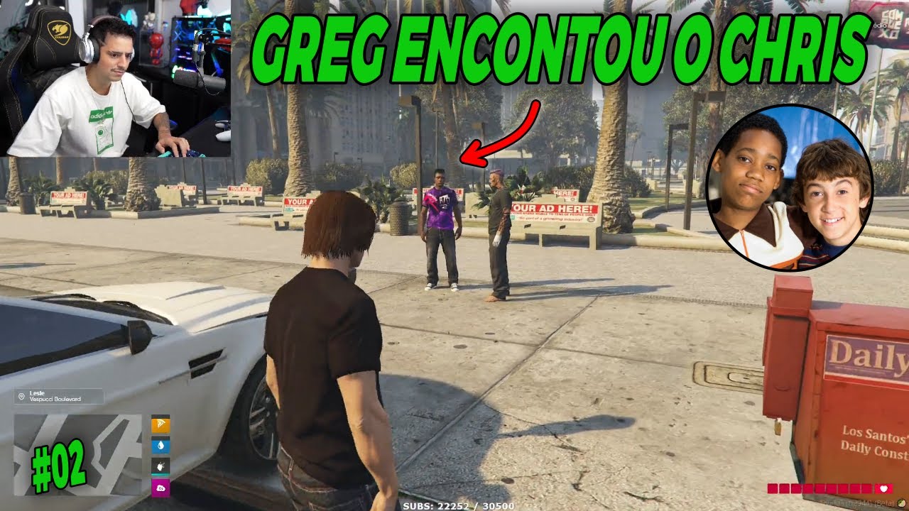 A NOVA DUPLA DA BAGUNCINHA NA CIDADE COMPLEXO! CHRIS E GREG GTA RP - YouTube