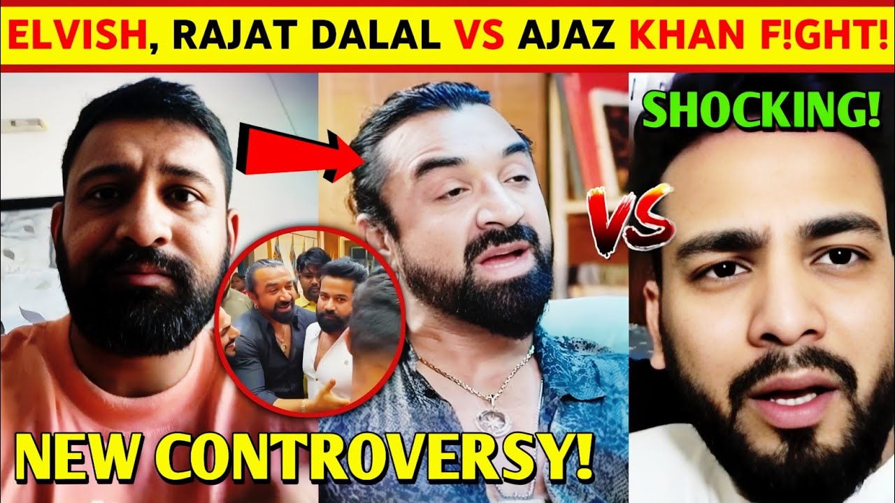 Azaz Khan Reveal Behind Truth Fight With Elvish Yadav! | Rajat dalal controversy! | ajaz khan ...