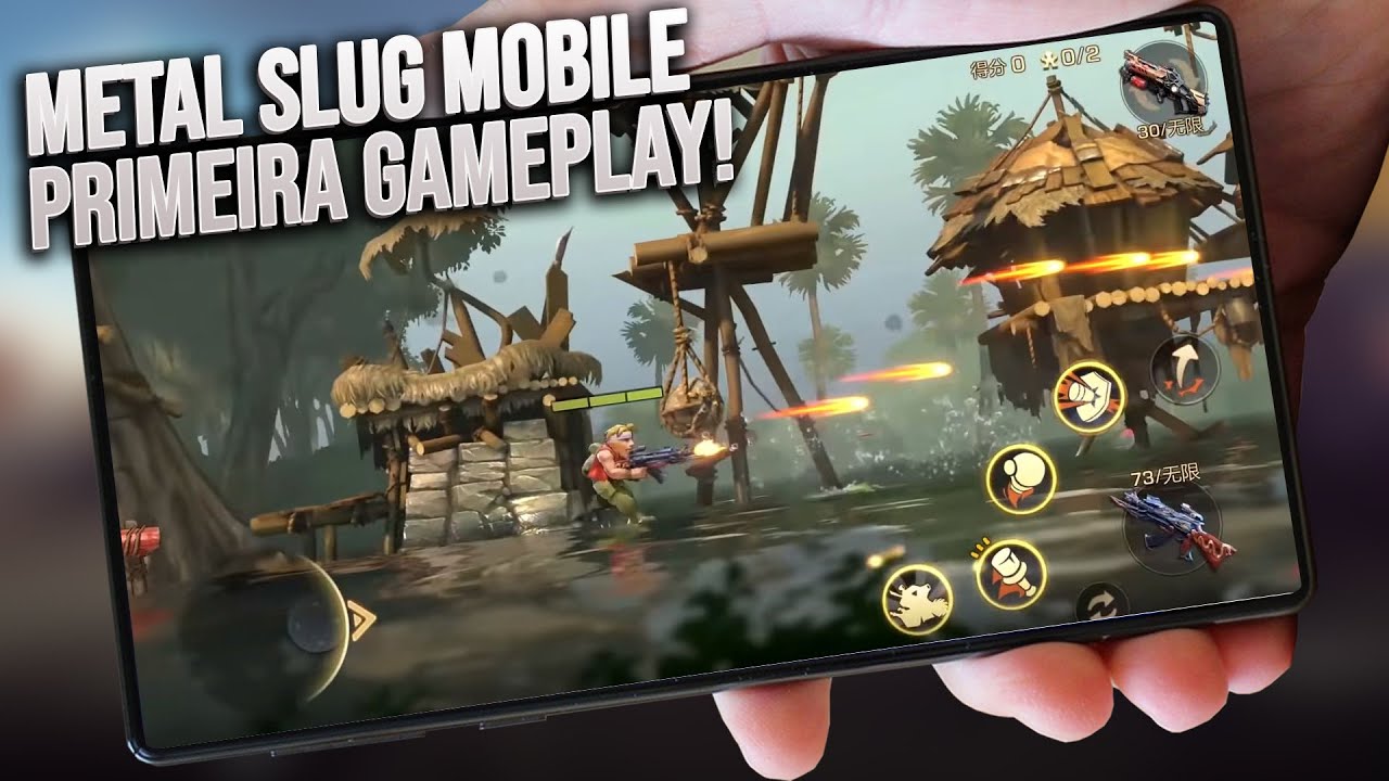 TÁ INCRÍVEL! METAL SLUG Mobile (METAL SLUG AWAKENING) - PRIMEIRA ...