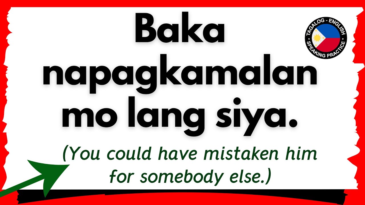 35 FILIPINO PHRASES FOR LISTENING PRACTICE | Tagalog Language Lessons ...
