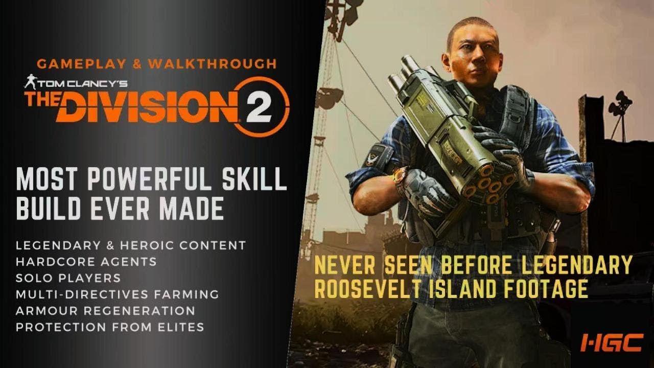 THE DIVISION 2 | PT-3 MOST POWERFULL SKILL BUILD EVER MADE | BUILD ...