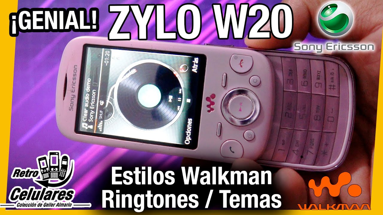 Geniales TEMAS - TONOS - COVER o ESTILOS del Sony Ericsson WALKMAN W20 ...
