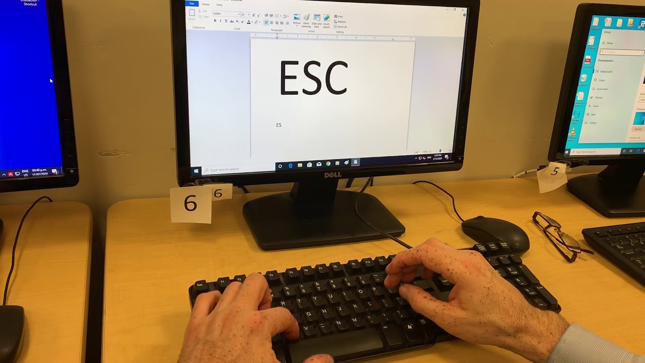 La tecla Escape ESC para que sirve - YouTube