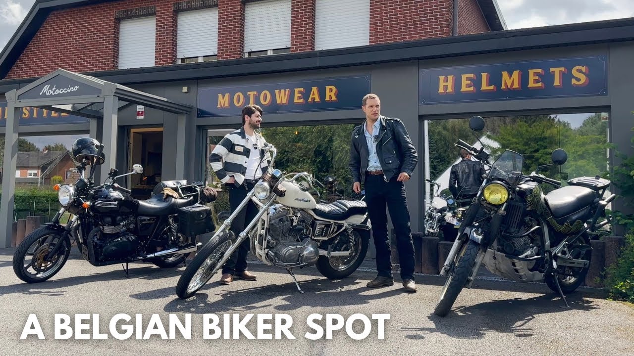 A Belgian Biker Hangout | Euro Road Trip - YouTube