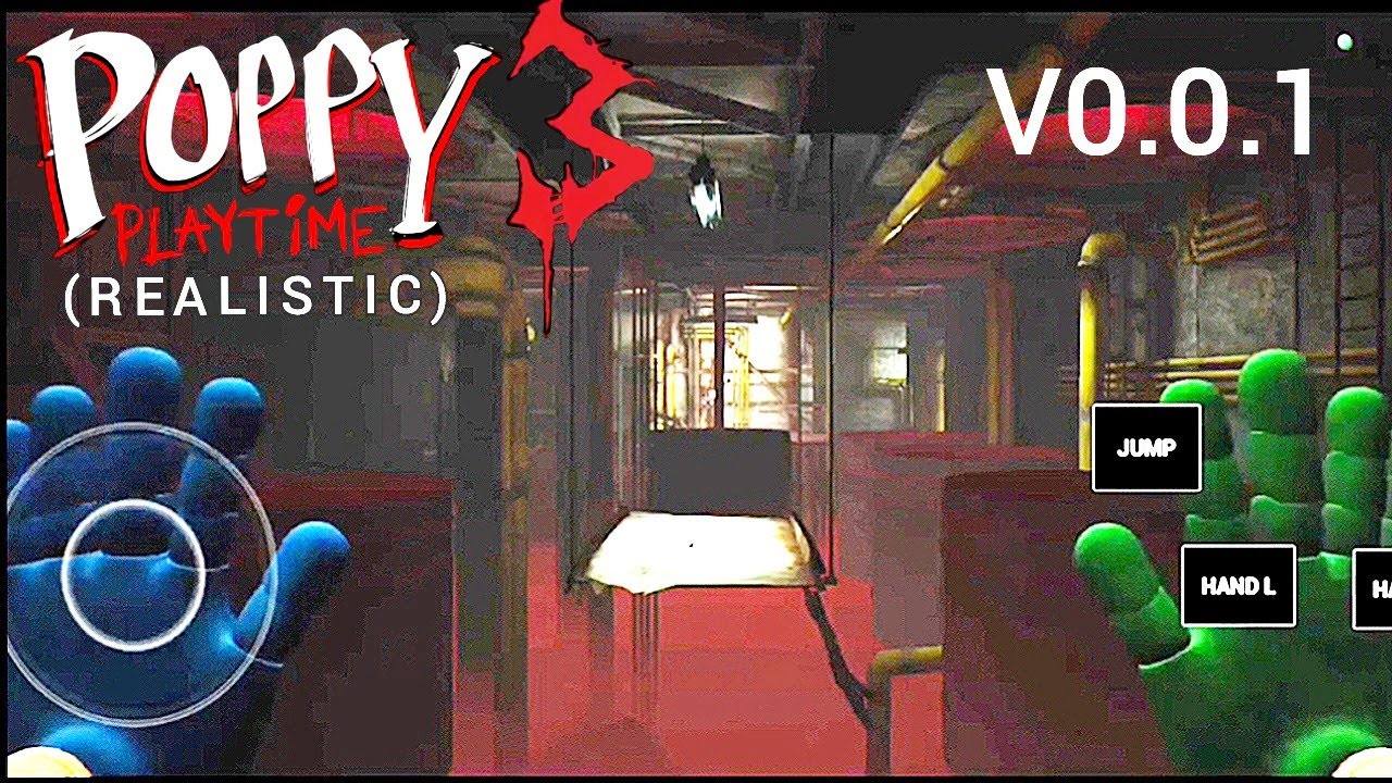 😍New Realistic Poppy Playtime Chapter3 Mobile V0.0.1 Android Mobile ...