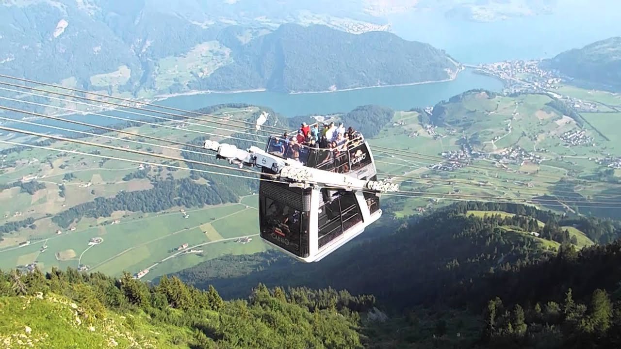 2013.07.27.08:32 CabriO-Bahn Stanserhorn(DSCF3448) - YouTube