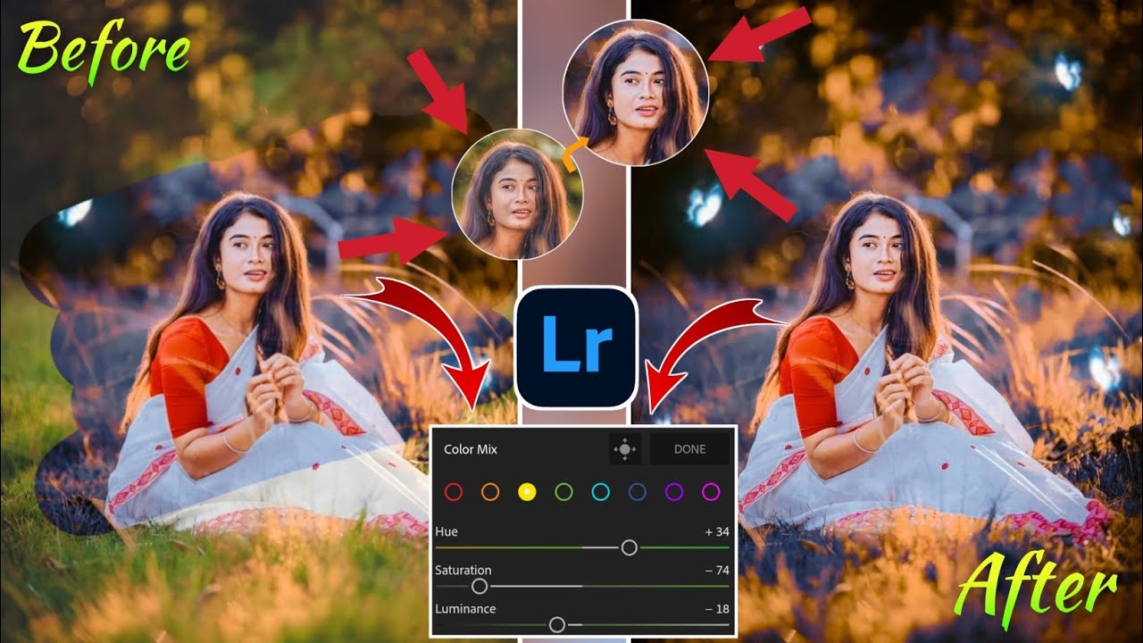 yellow colour Photo Editing 🤑 || Lightroom photo editing || Presets ...