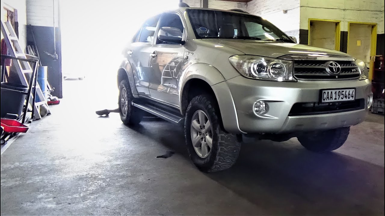 Fortuner overland build stage 1 / Maxxis RAZR, lift & fuel - YouTube