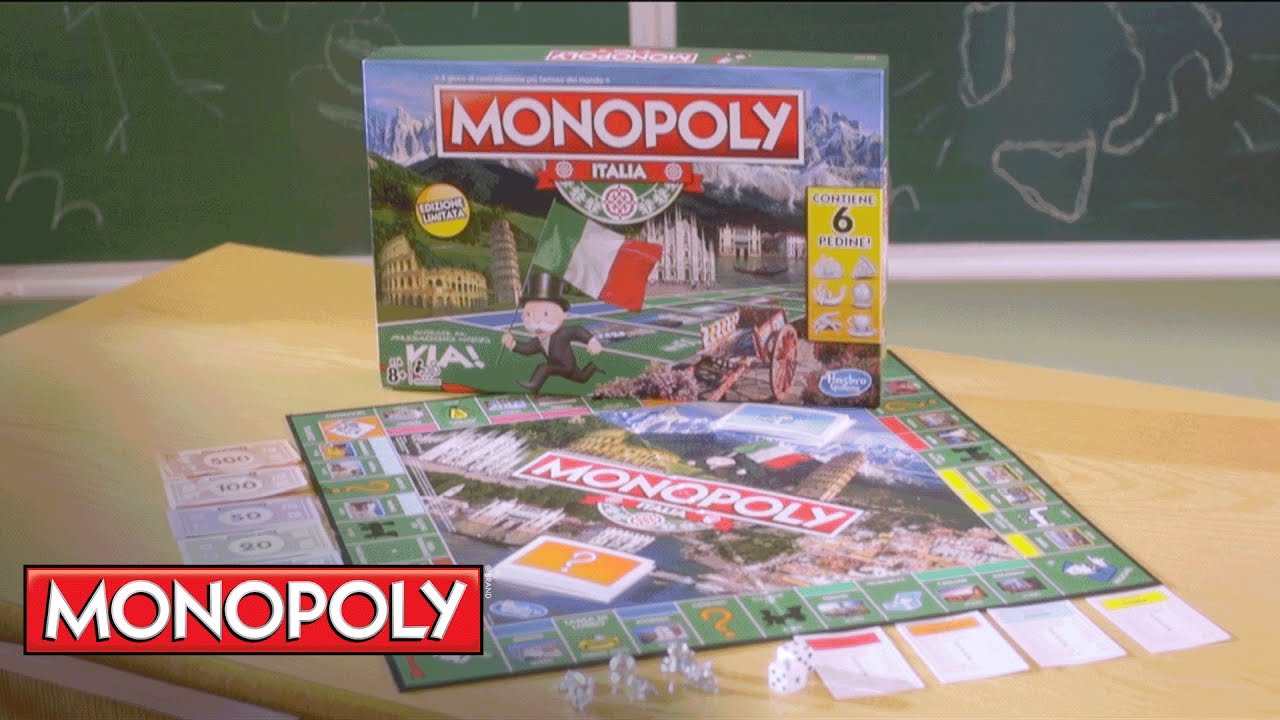 Hasbro Gaming Italia - Monopoly Spot TV - YouTube