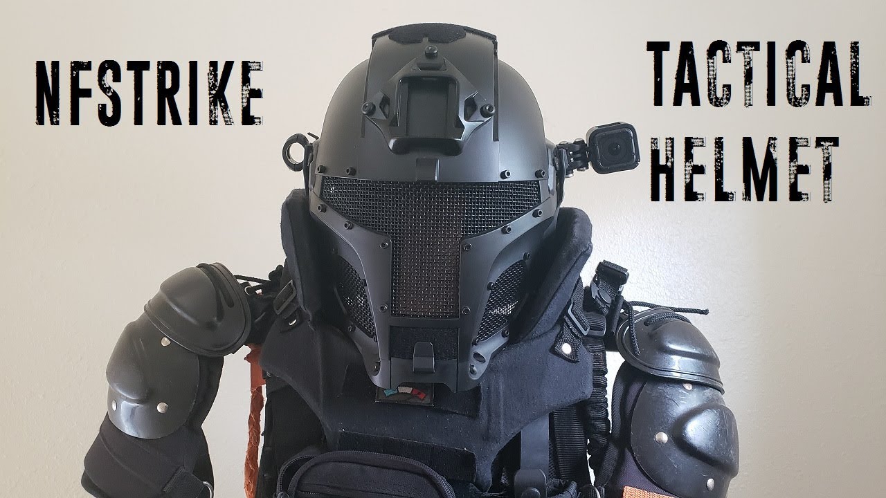 NFStrike Tactical Helmet - YouTube