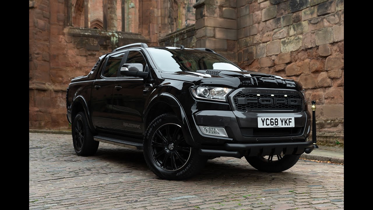 Black Ford Ranger 68 Plate September - YouTube