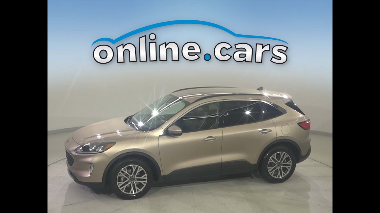 A42222HA Used 2021 Ford Escape Gold SUV Test Drive, Review, For Sale ...