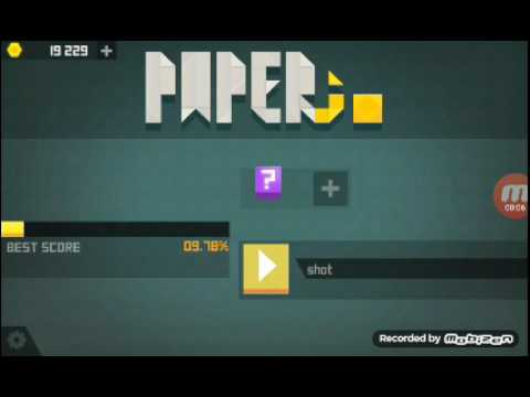 I play paper oi the game is so cool - YouTube