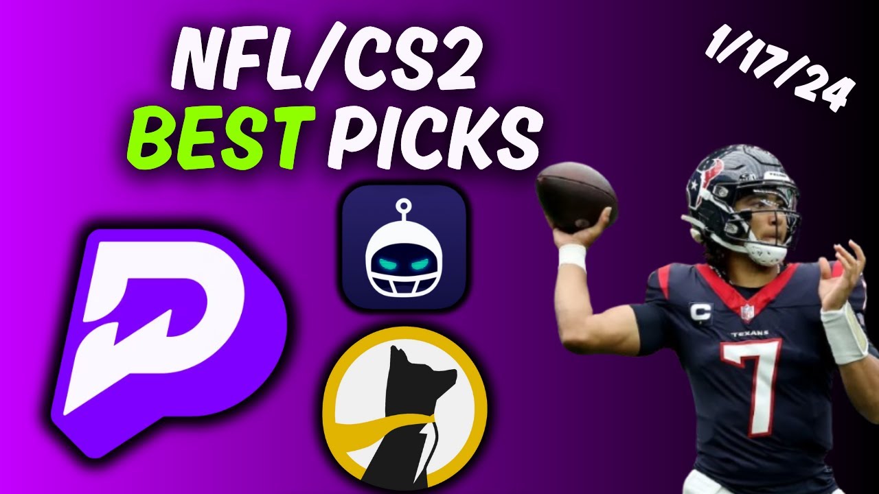 PRIZEPICKS NFL/CS2 - 10 FREE PICKS!! - BEST PLAYER PROPS -CORRELATED SLIPS - PRIZEPICKS TODAY ...