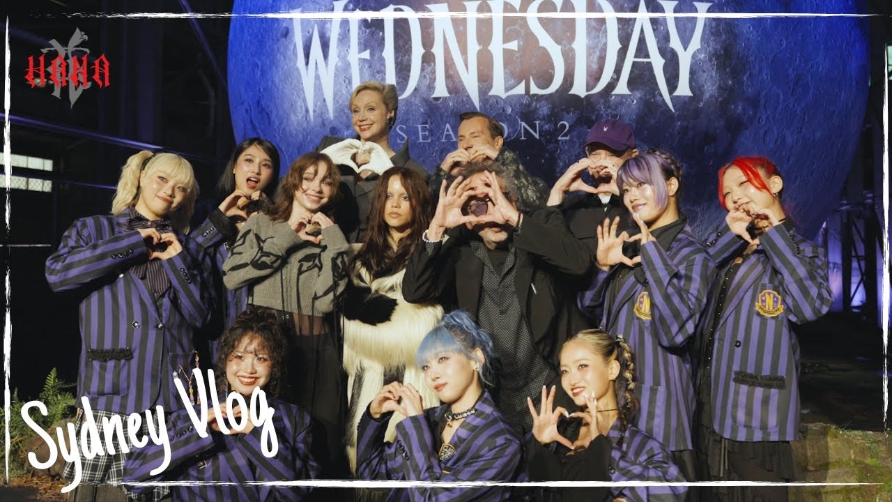 HANA in Sydney -Vlog- [Wednesday Season2 Japan Special Ambassador ...