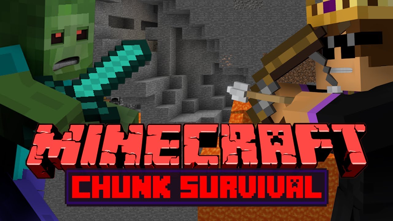 Minecraft: Chunk Survival #1 - Syndicate's Survival Challenge! - YouTube