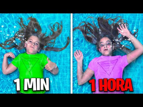 1 MINUTO, 10 MINUTOS OU 1 HORA!!! DESAFIO!