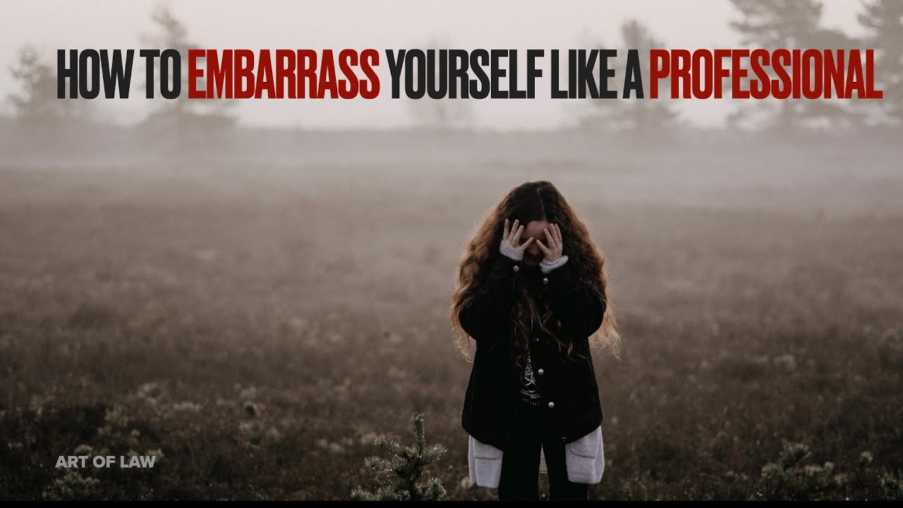 How do lawyers get embarrassed? Professionally, that's how. - YouTube