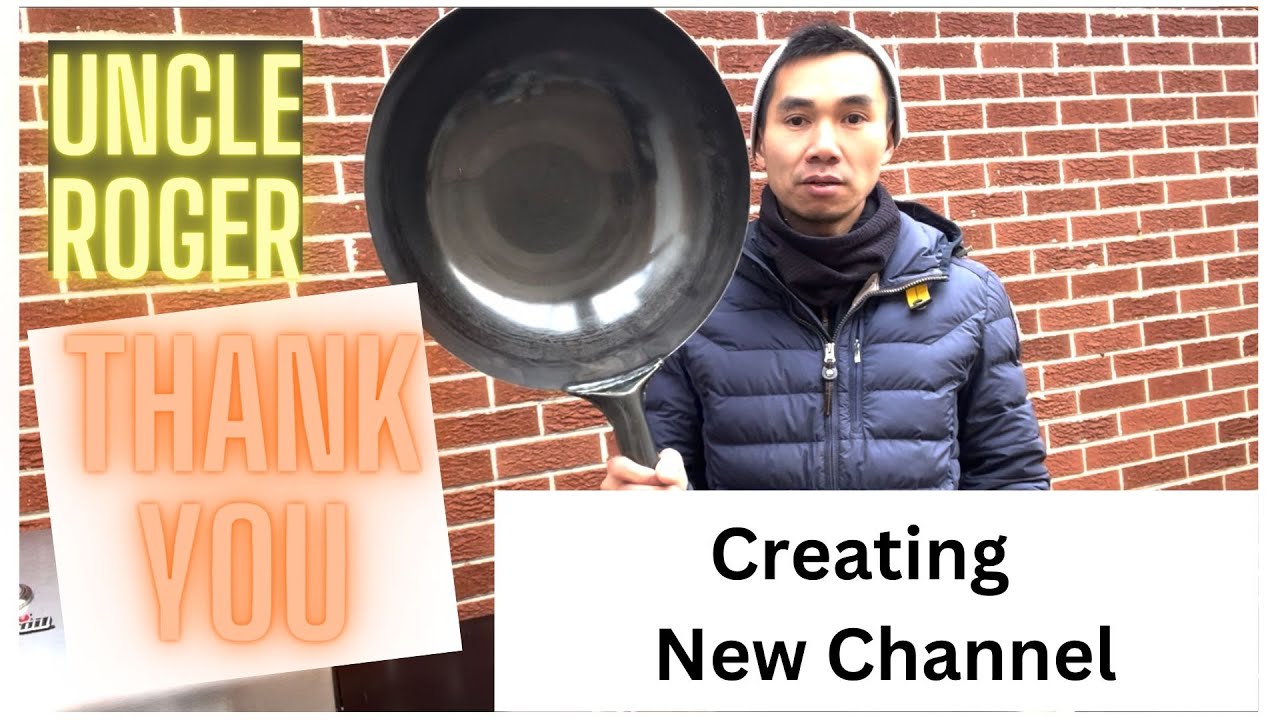 Uncle Roger,#mrnigelng thank you, creating my new cooking channel - YouTube