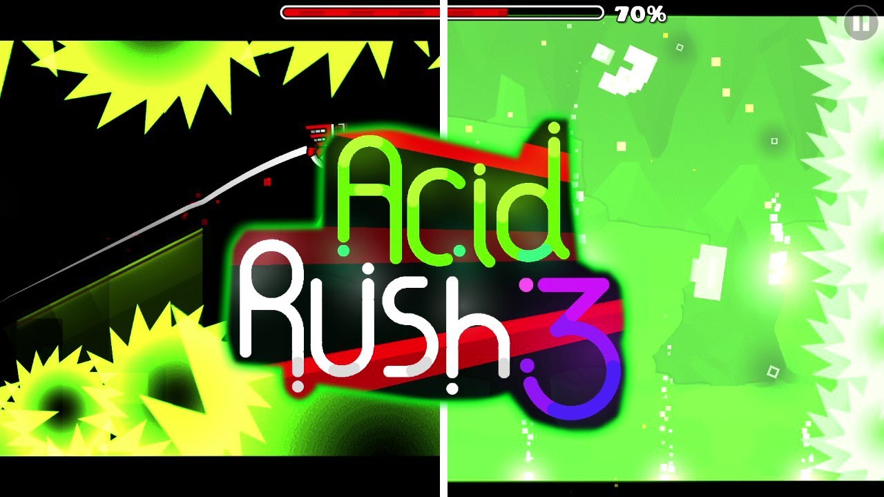 Acid Rush III By Serponge and More (Hard Demon) | Geometry Dash - YouTube