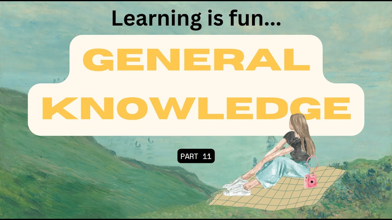 General Knowledge Quiz for Children - Part 11 - YouTube