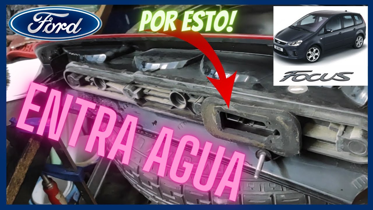 Entra agua Ford Focus C-Max - YouTube