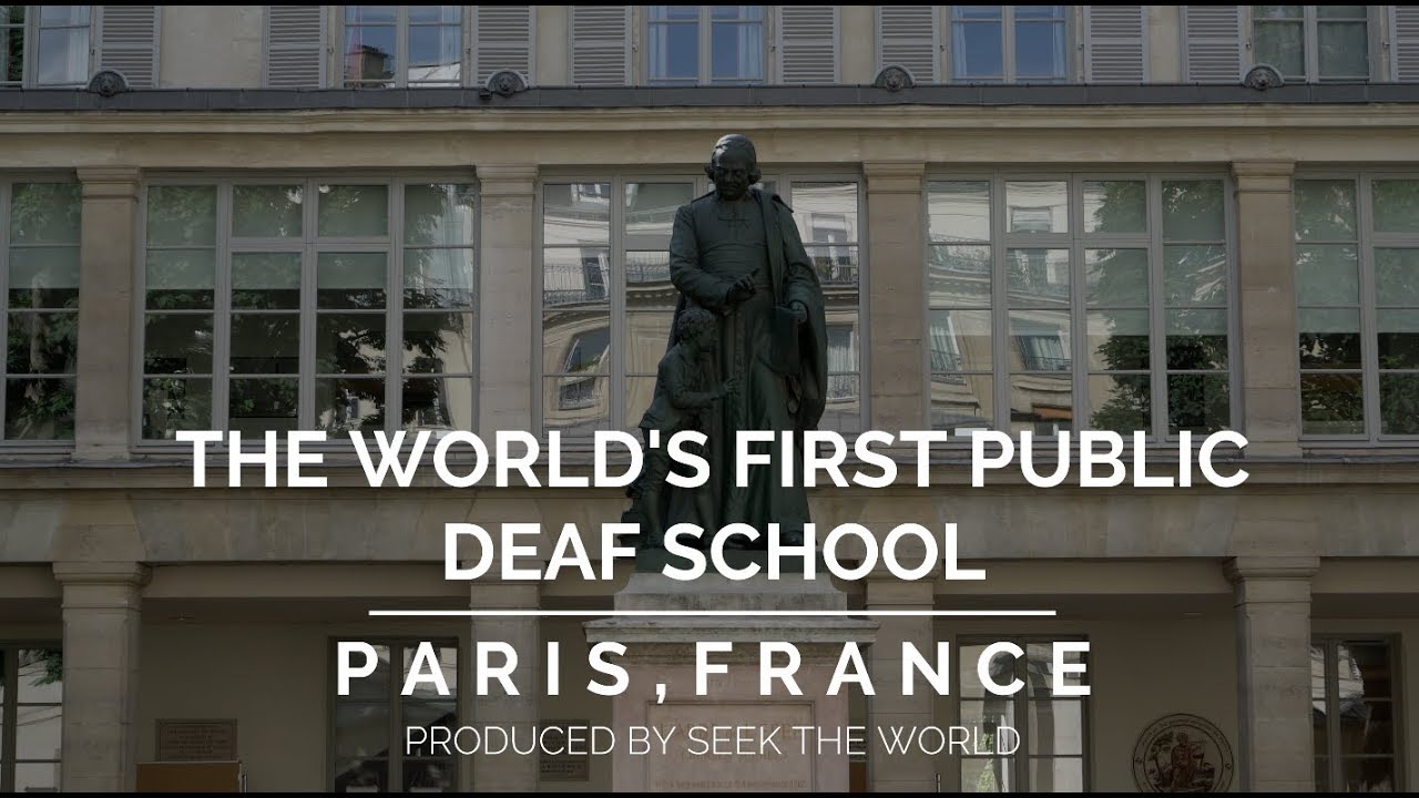The World's First Public Deaf School: Institut National de Jeunes ...