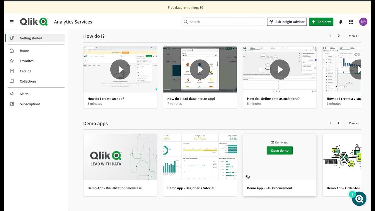 Qlik Cloud: How to join the request on a tenant - YouTube