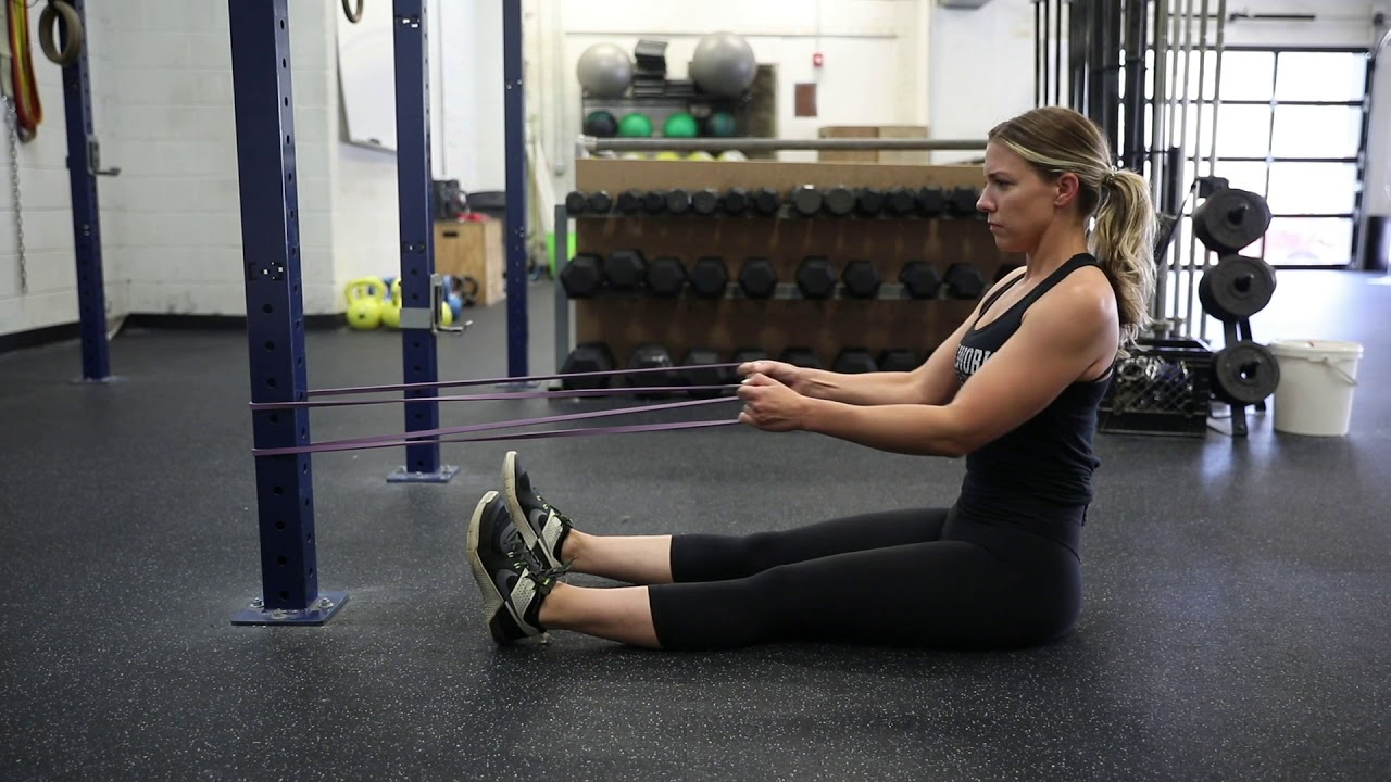 Seated Banded Rows - Steelworks Strength Systems - YouTube