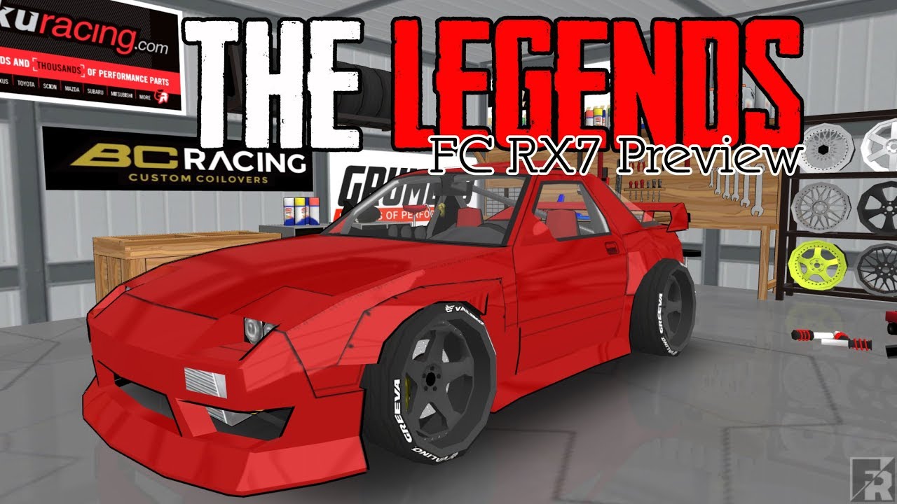 FC3S RX7 Preview | FR Legends Drifting & Customization Gameplay - YouTube