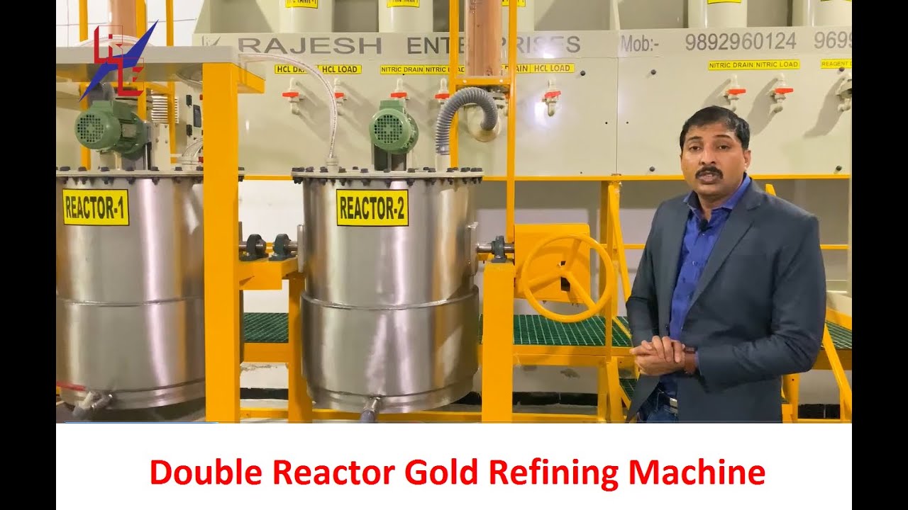 Gold Refining Machine-Double Reactor - YouTube