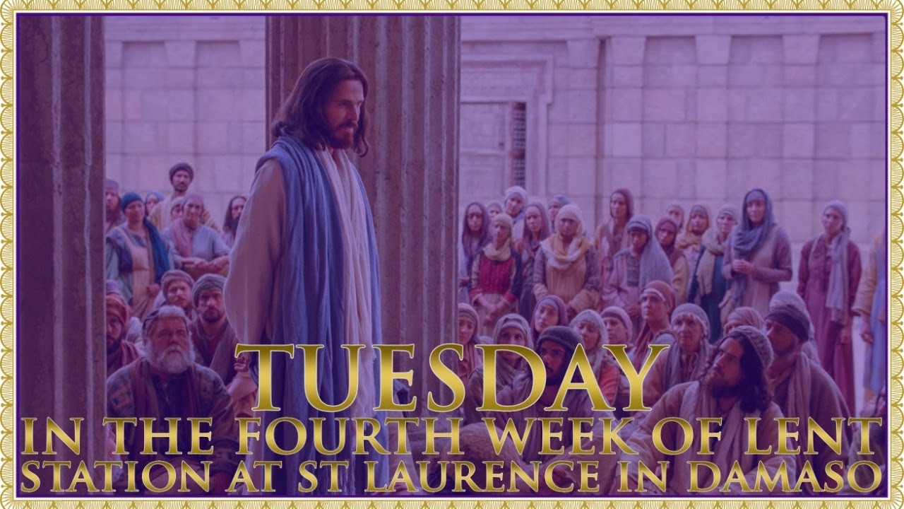 The Daily Mass: Tuesday Lent IV - YouTube