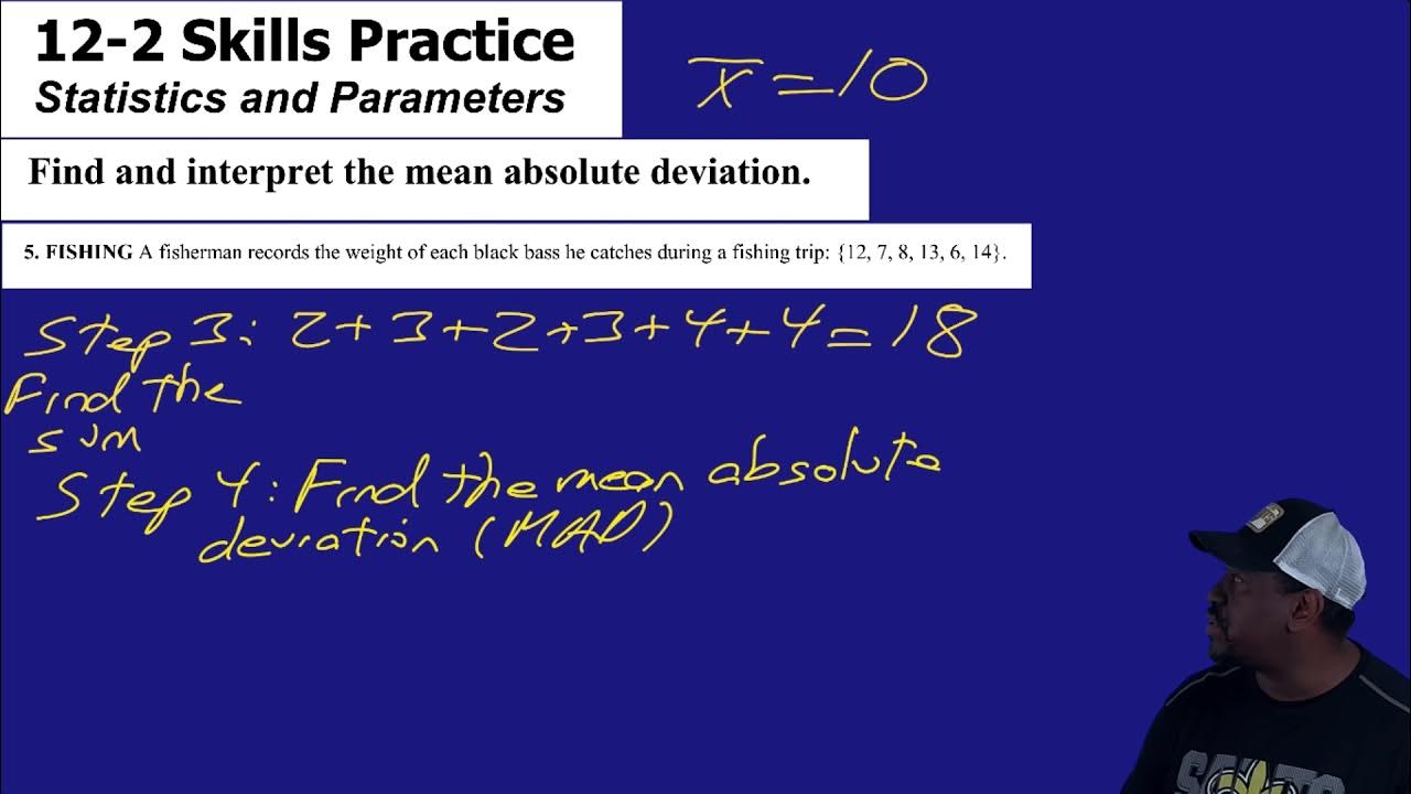 McGraw Hill Algebra 1, Chapter 12, Lesson 2 - Statistics and Parameters ...