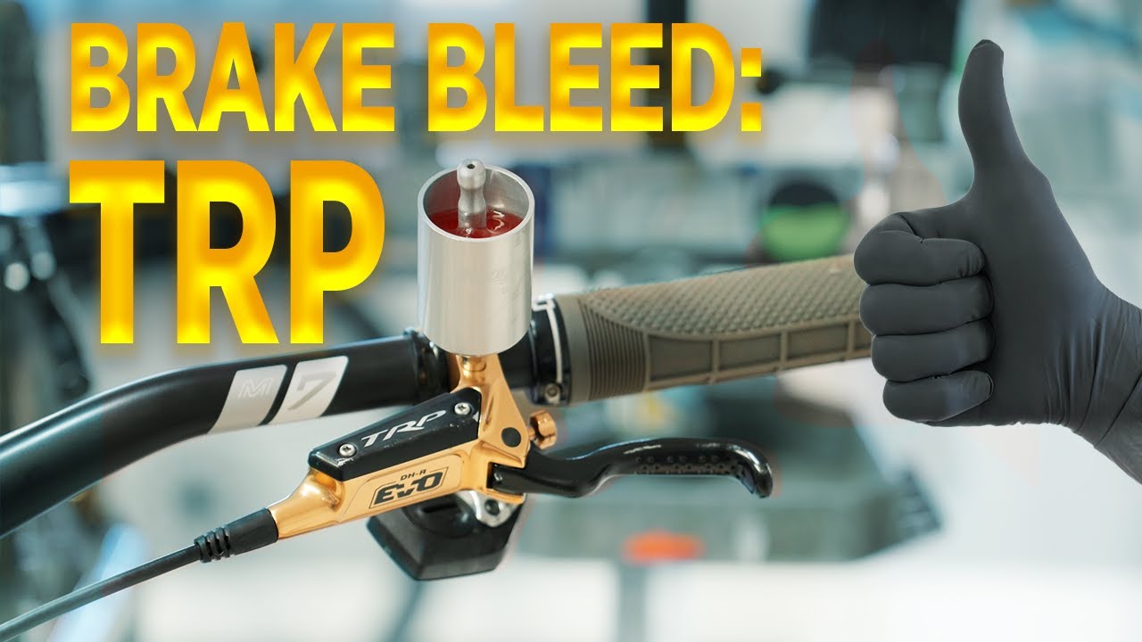 How To Bleed TRP Hydraulic MTB Disc Brakes - YouTube