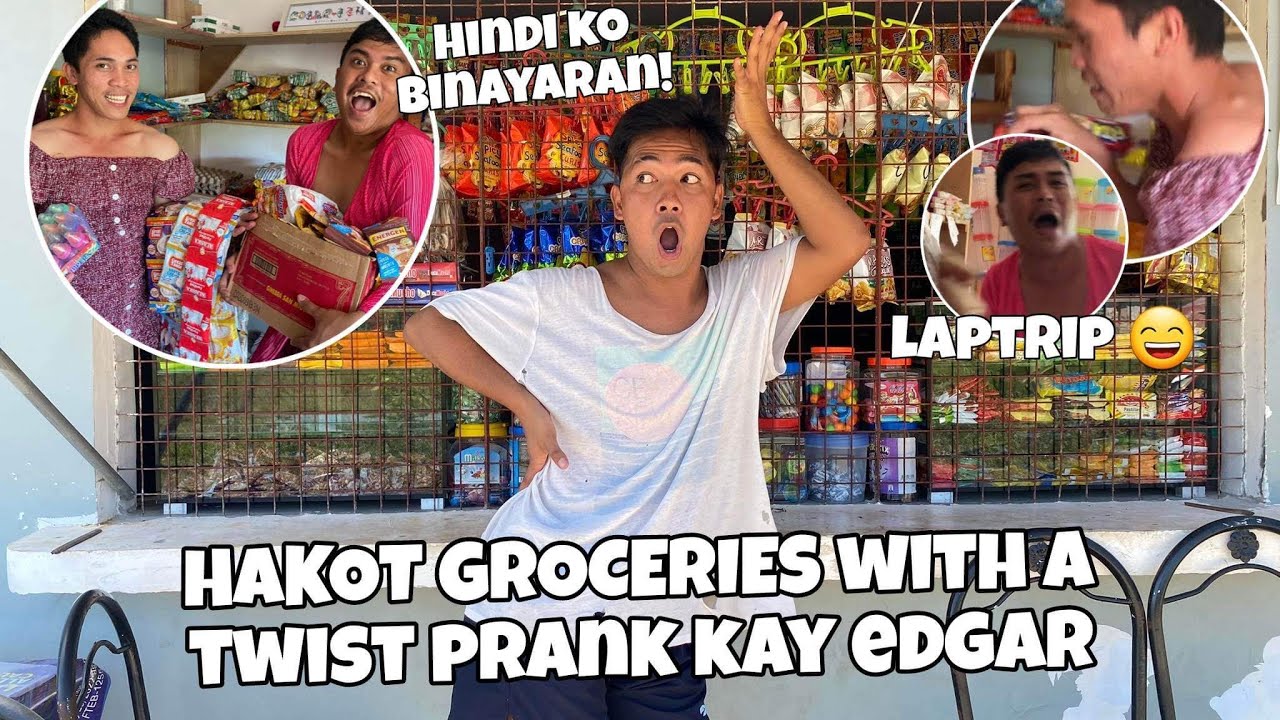 HAKOT GROCERIES PRANK! HINDI KO BINAYARAN PINABALIK KO SA KANILA LAHAT ...