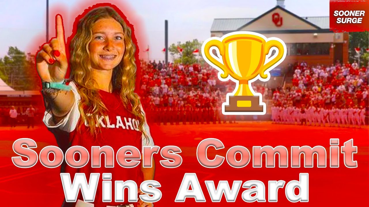 OU Softball: Sooners commit Chaney Helton wins an award. - YouTube