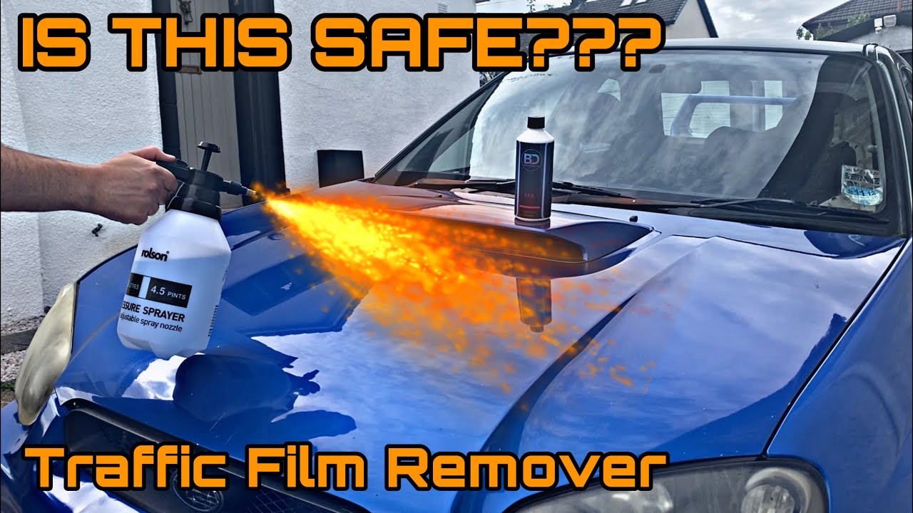 TFR - Blitz Detailing Traffic Film Remover - YouTube