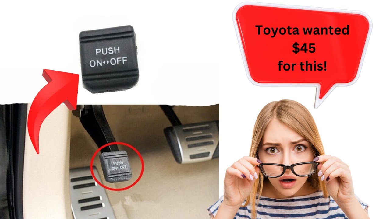 How to install Genuine Toyota Prius Corolla Camry Lexus Emergency Brake ...