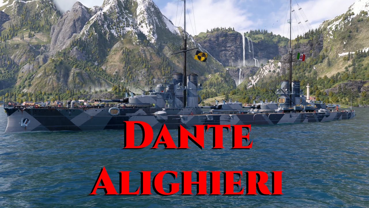 Meet The Dante Alighieri Tier 3 Italian Battleship (World of Warships ...