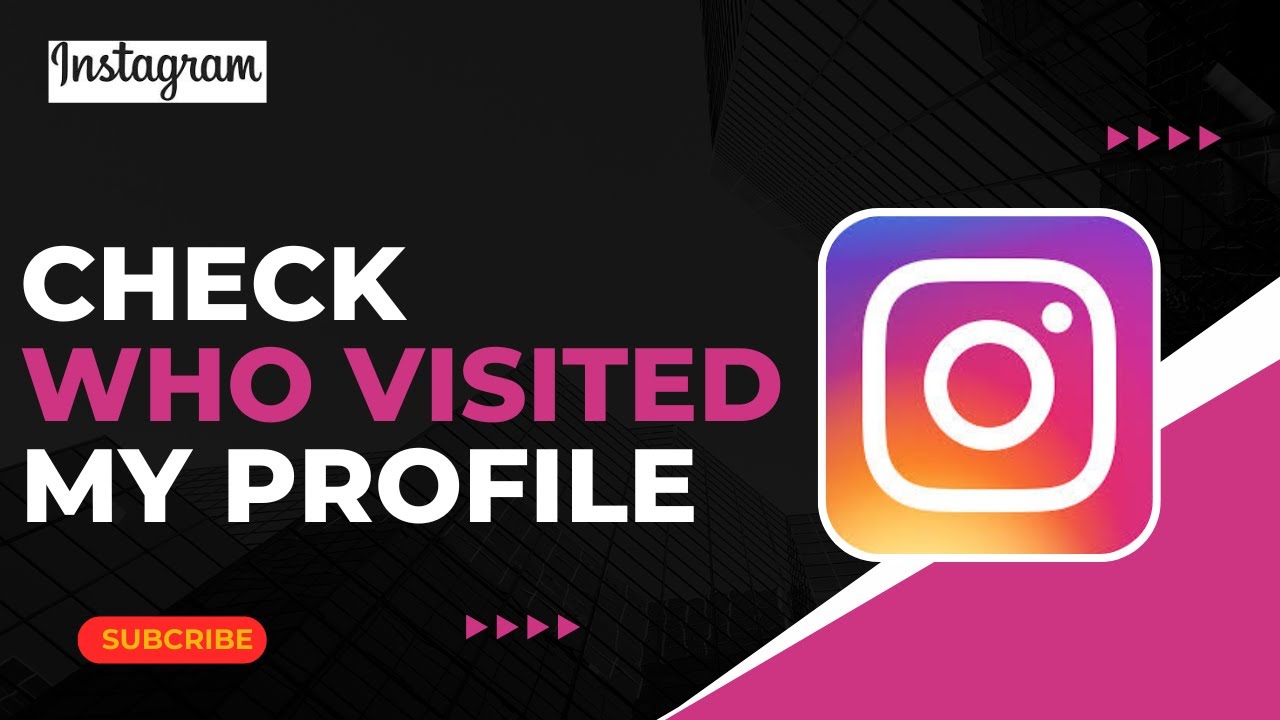How to Check Who Visited My Instagram Profile ! - YouTube