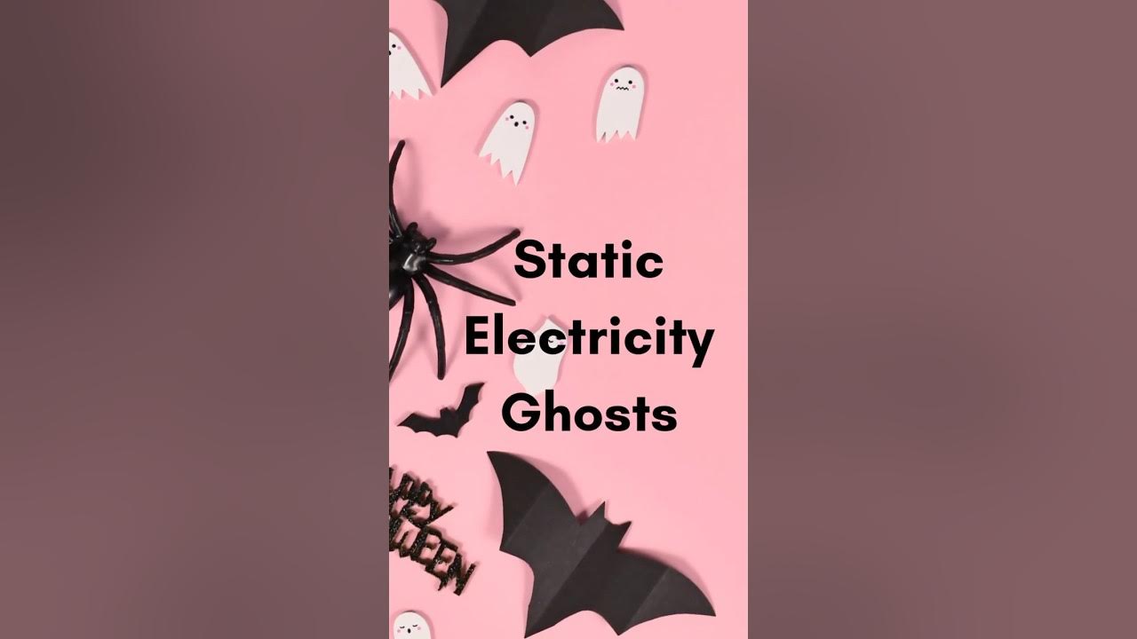 Static Electricity Ghosts Easy Spooky Science Experiment - YouTube