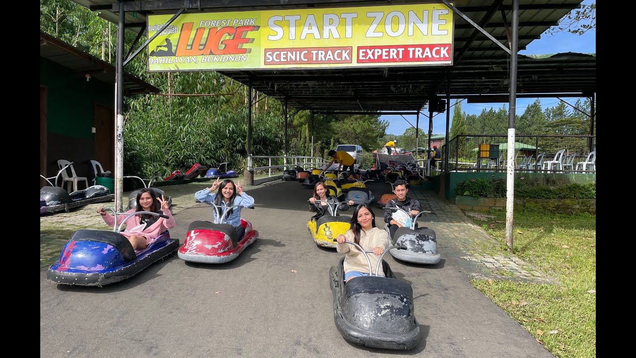 Forest Luge 🛷 at Dahilayan - YouTube