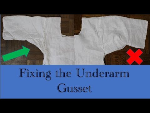 Fixing the Underarm Gusset - YouTube
