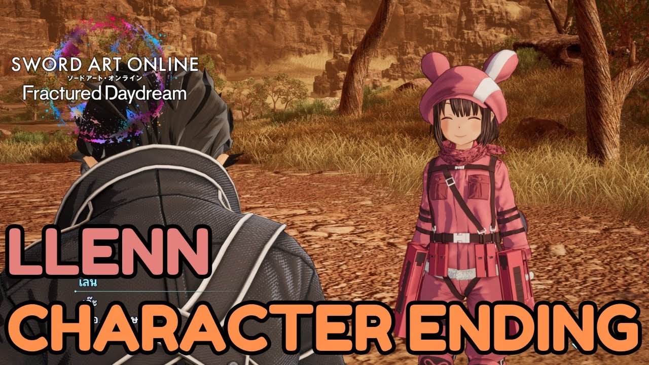 Character Ending: LLENN - Sword Art Online: Fractured Daydream - YouTube